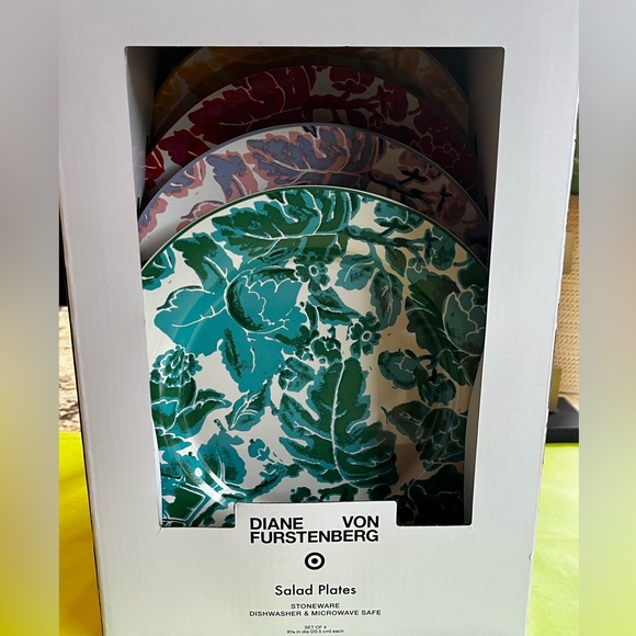Diane Von Furstenberg | Dining | New Dvf For Target Stoneware Floral ...